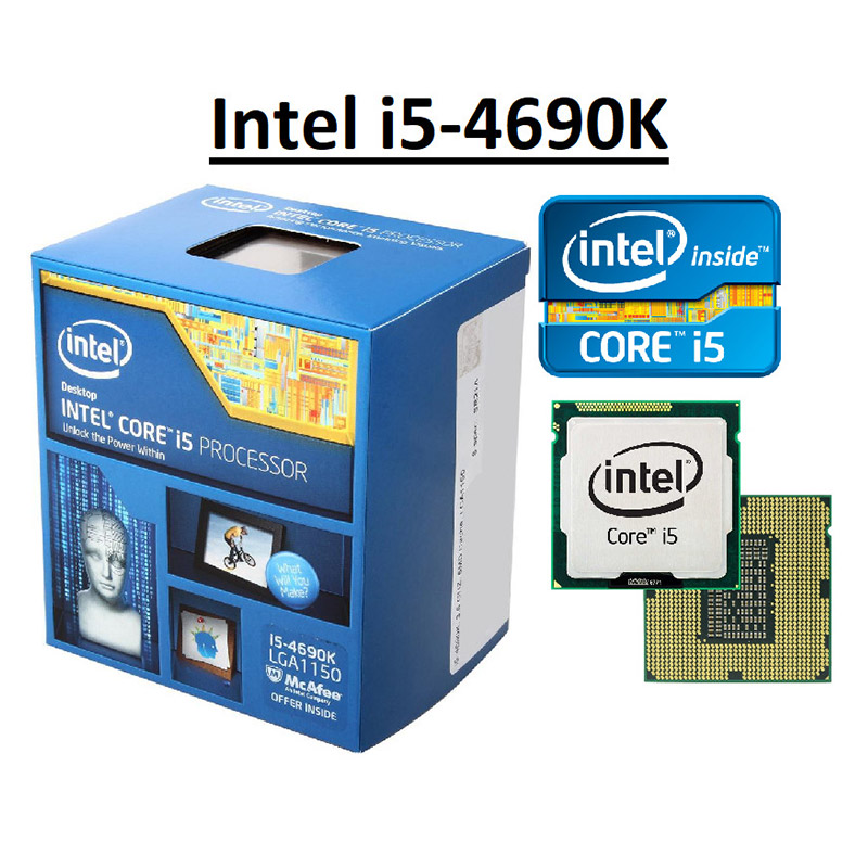 CPU Intel Core i5 4690K (6M Cache, 3.5 GHz upto 3.90 GHz)