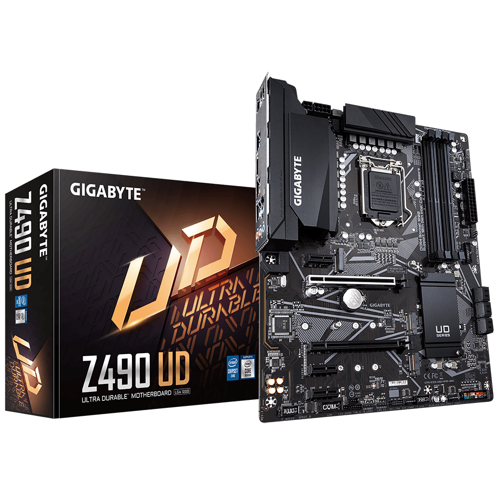 Mainboard Gigabyte Z490 UD (Chipset Intel Z490/ Socket 1200/ 4 x DDR4 ...